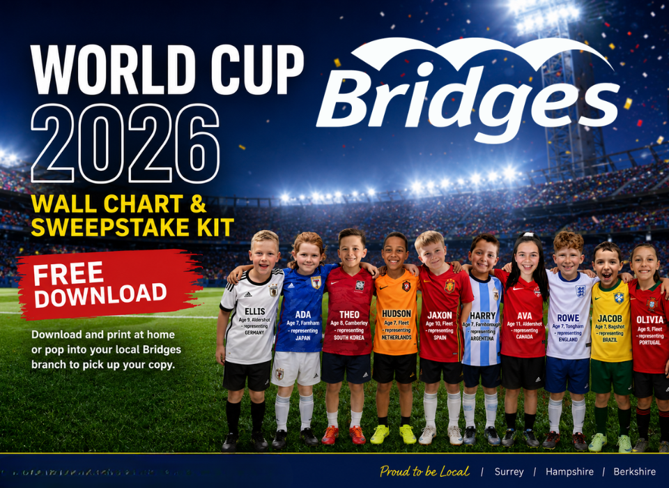 Free World Cup 2026 Wall Chart & Sweepstake Kit Download | Bridges